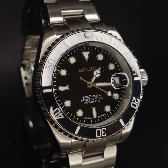 Seiko Custom Mod | Accessories | Seiko Custom Mod Automatic Nh35 ...